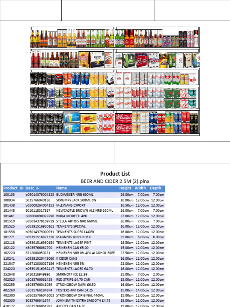 BEER-AND-CIDER Template | PDF | Cider | Beer