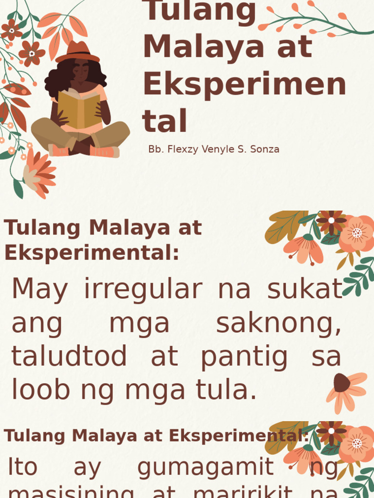 3.b Malayang Tula | PDF