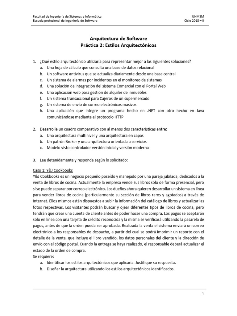 Practica ArqSoft 2 | PDF | Gsm | Telefonía móvil