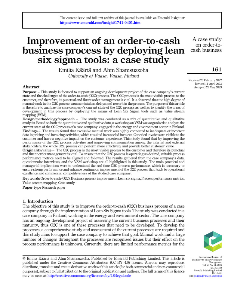 10 1108 - Ijppm 01 2022 0050 | PDF | Performance Indicator | Supply Chain