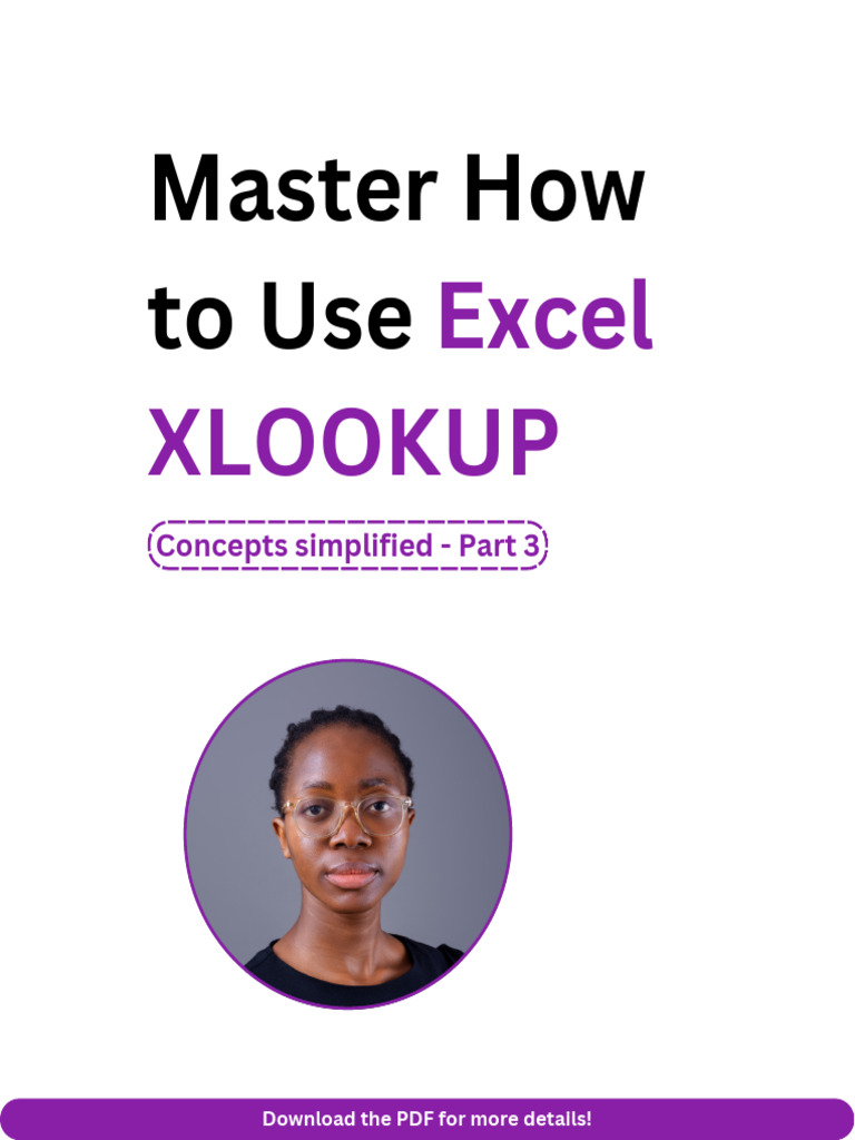 How To Use Excel XLOOKUP Effectively 1727695273 | PDF | Computer Engineering | Information Retrieval