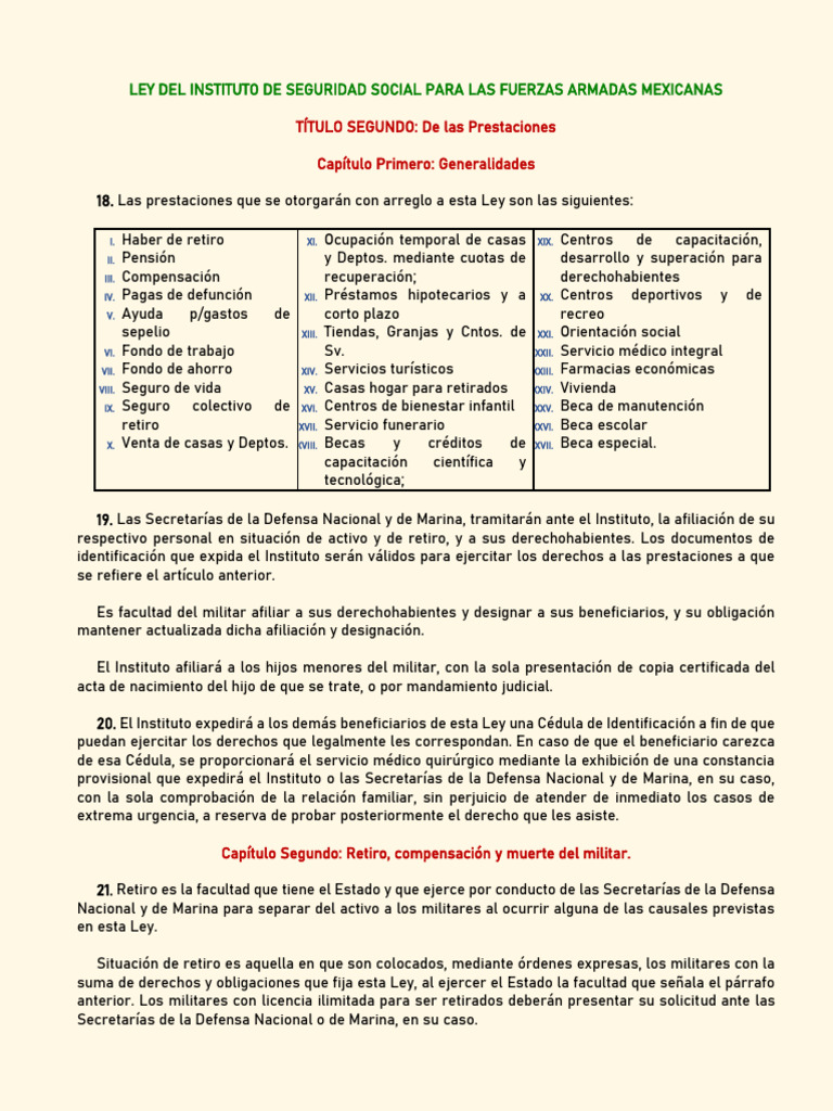 Ley Issfam | PDF | Seguro | Seguro de vida