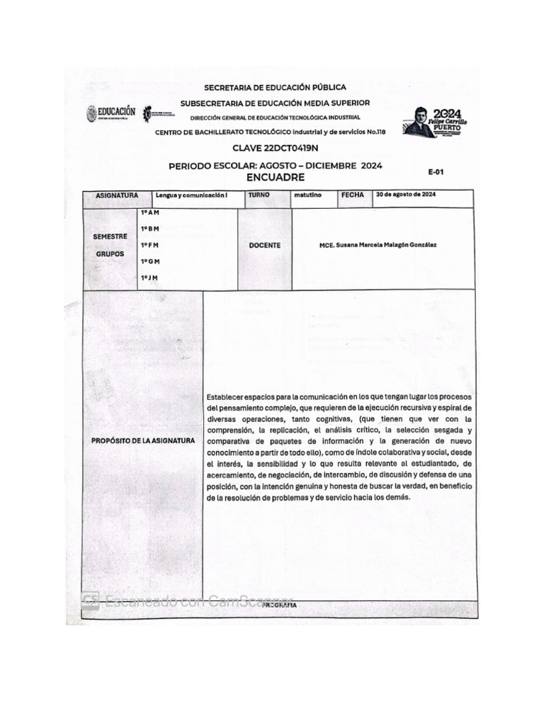 Encuadre PDF | PDF