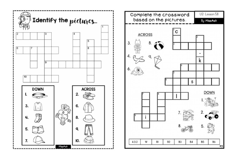 Crossword Year 2 | PDF