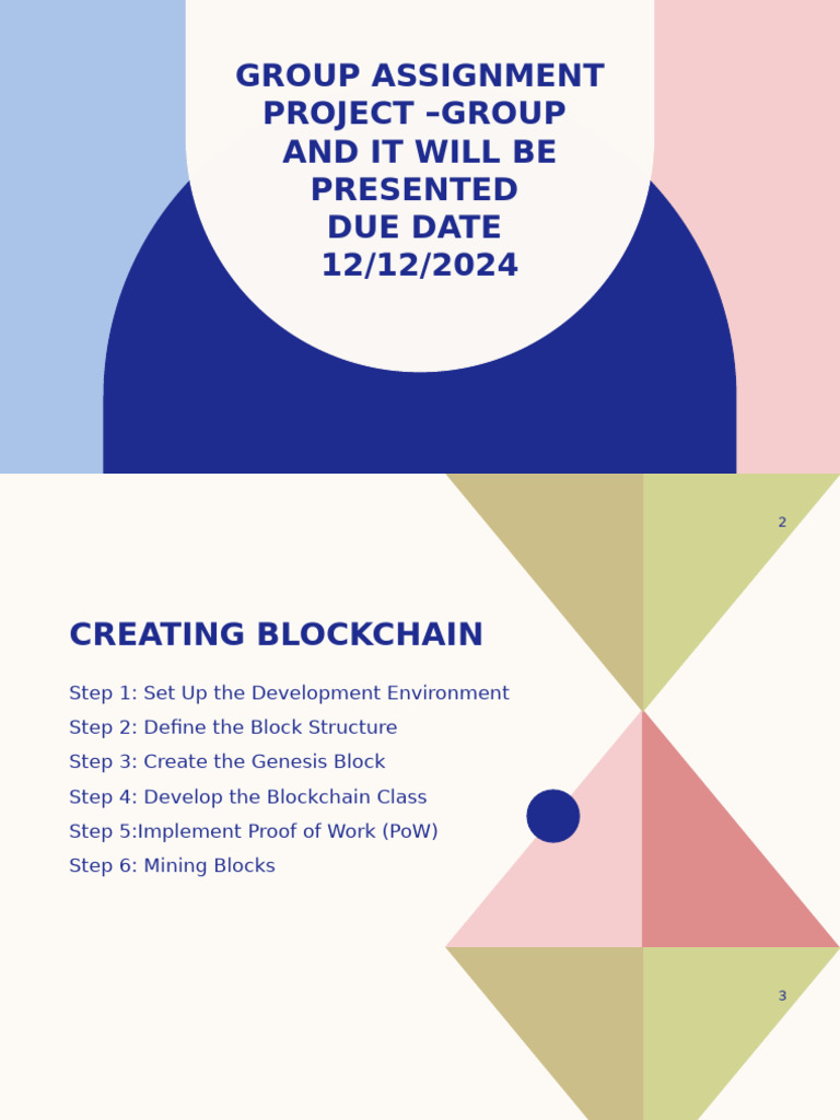 Group Assignment Blockchain | PDF