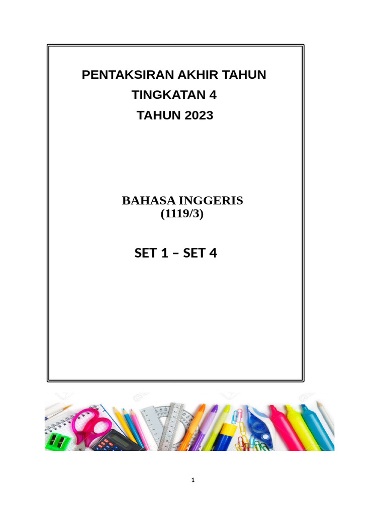 PAT F4 Paper 3 - 2023 | PDF | Cognition | Human Communication