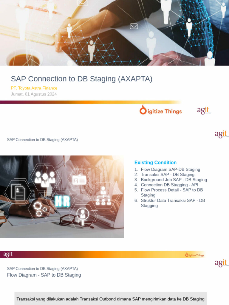 TAF - Interface SAP To STAGGING Existing | PDF | Computer Programming ...