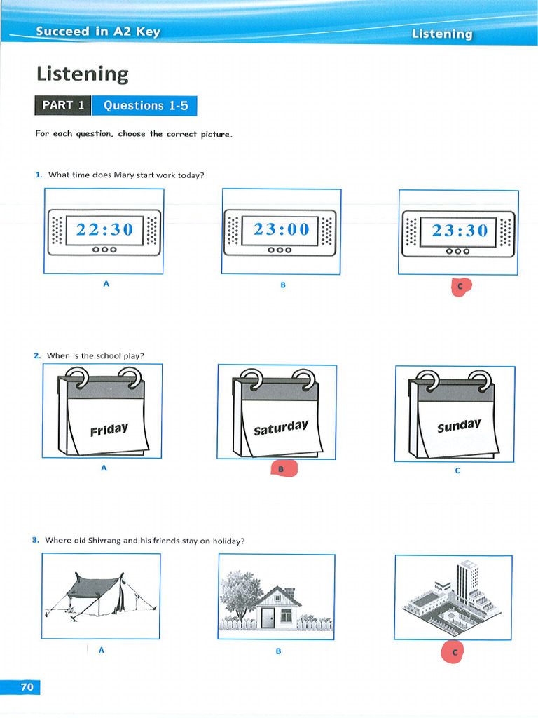 SD8 - Listening - Test 5 - Full | PDF