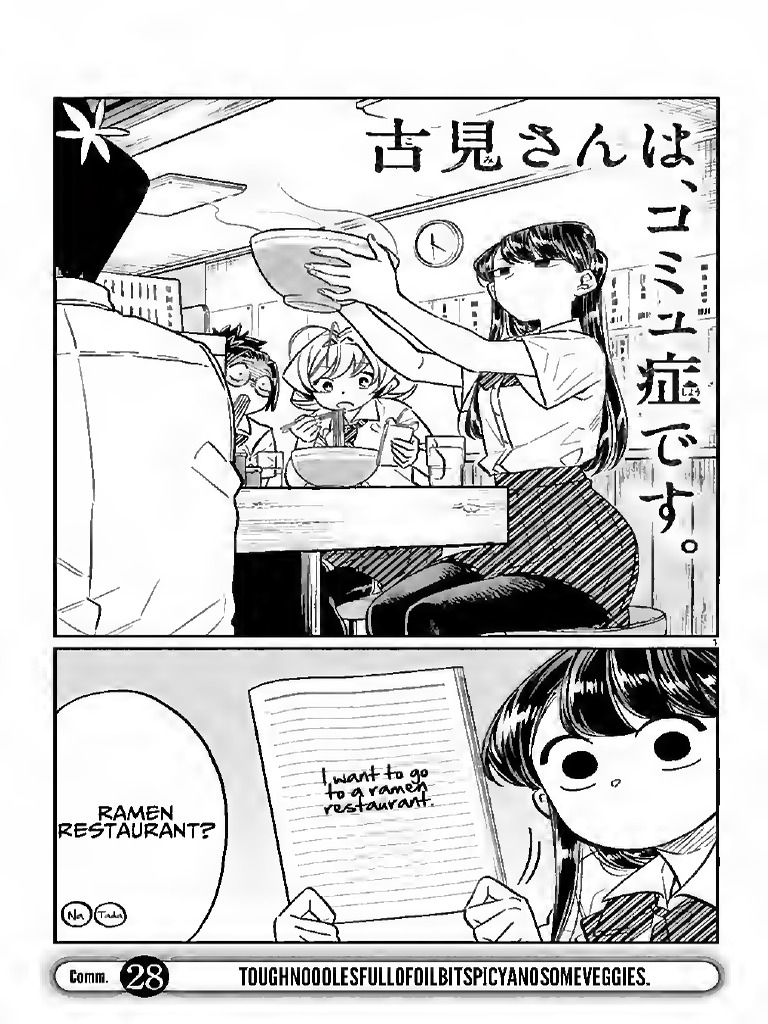 Komi-San Wa Komyushou Desu Ch.028 | PDF