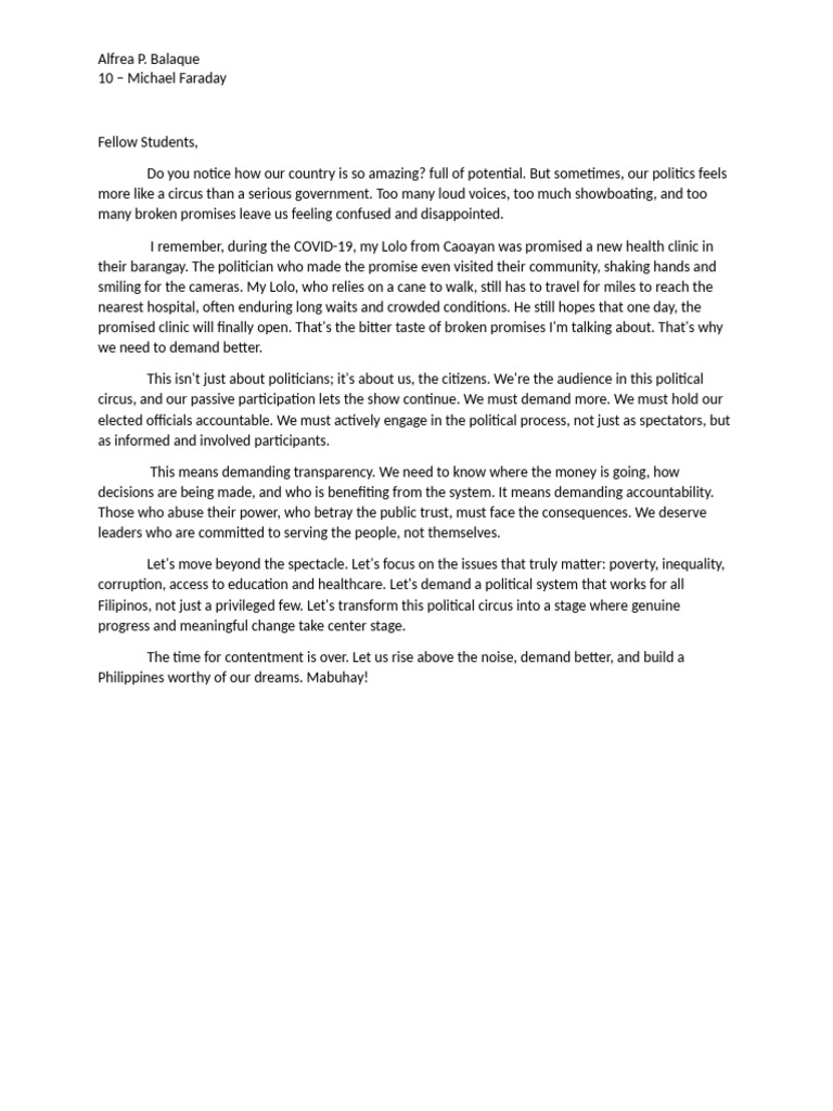 Political Circus | PDF