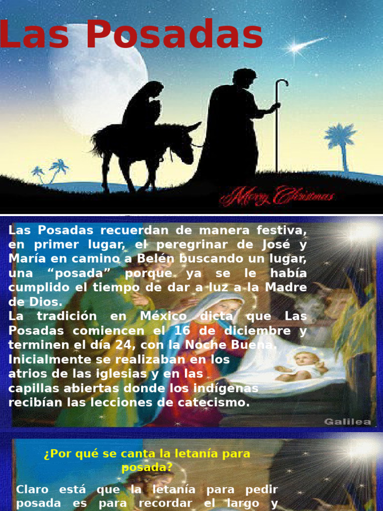 5 Las Posadas-1 | PDF | María, madre de Jesús | San José