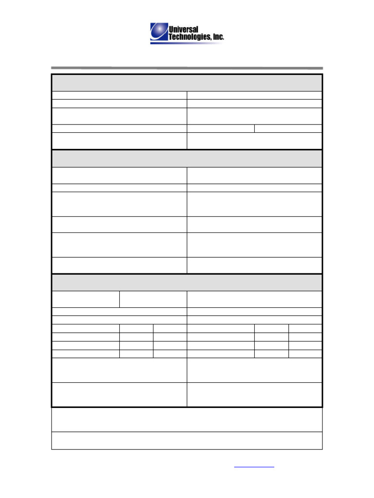 B101 Rotor Balance Data Sheet | PDF | Equipment | Manufactured Goods