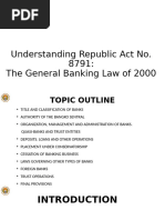 General Banking Law of 2000 Overview | PDF | Banks | Loans