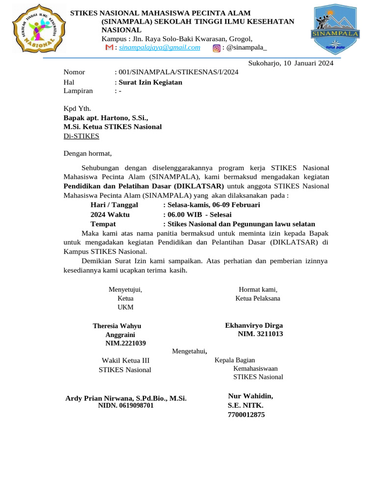 Surat Menyurat 2025 | PDF