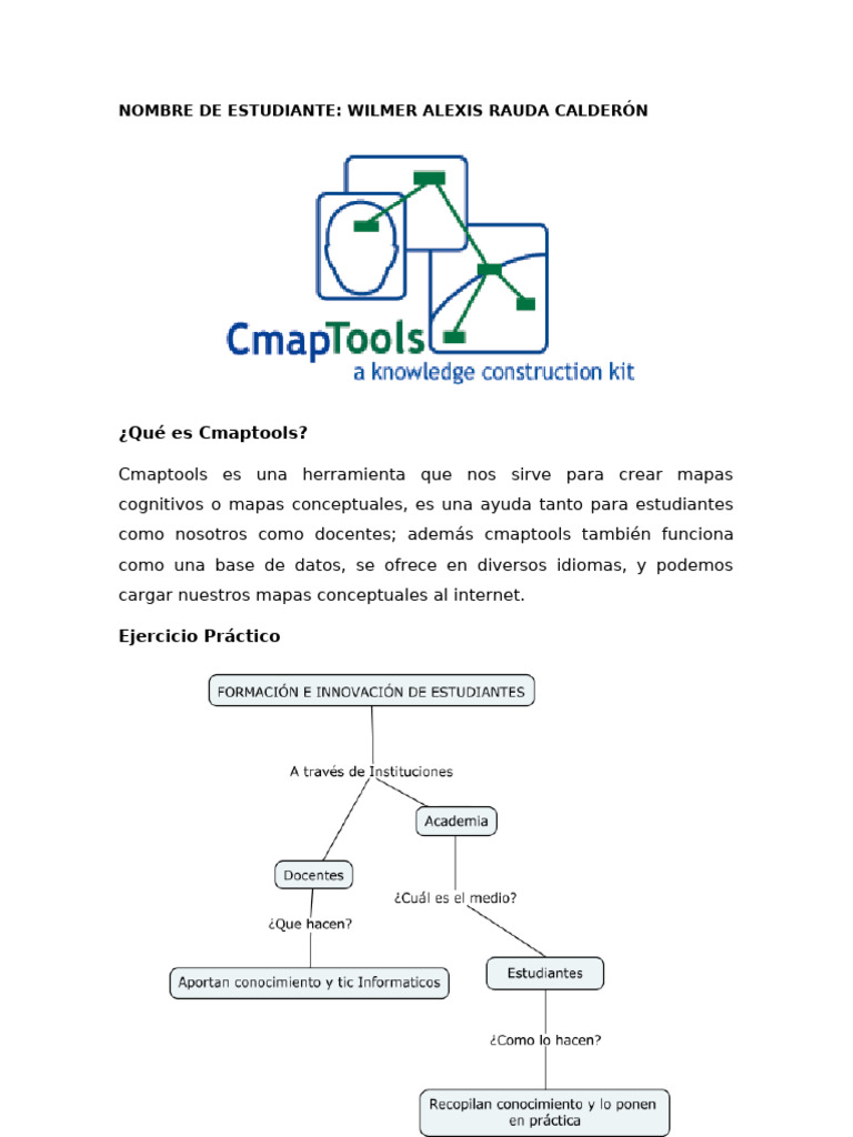 Cmaptools | PDF