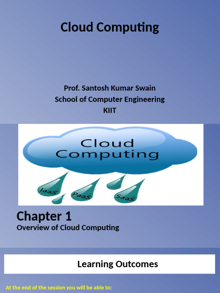 Lect 1 | PDF | Cloud Computing | Virtualization