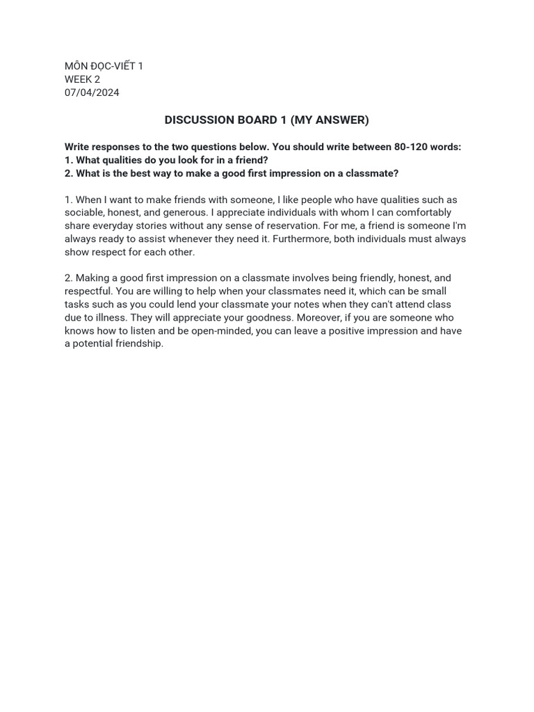 Help Your Neighbor | PDF