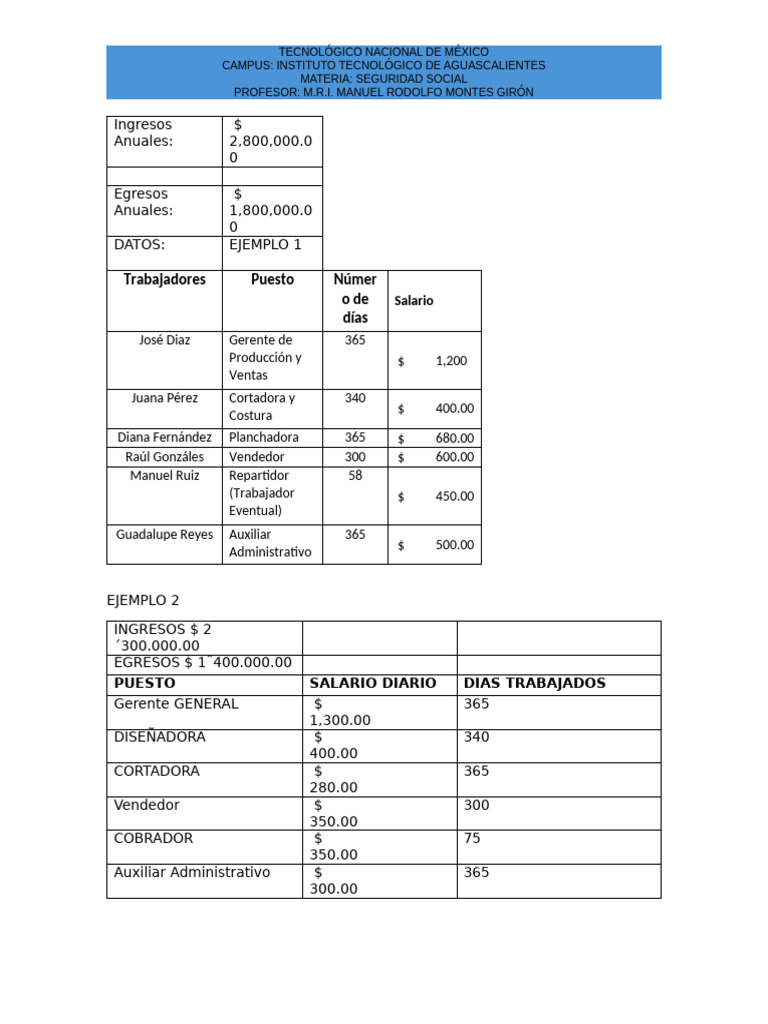 EJEMPLOS DE PTU 2o SEM 2024 | PDF