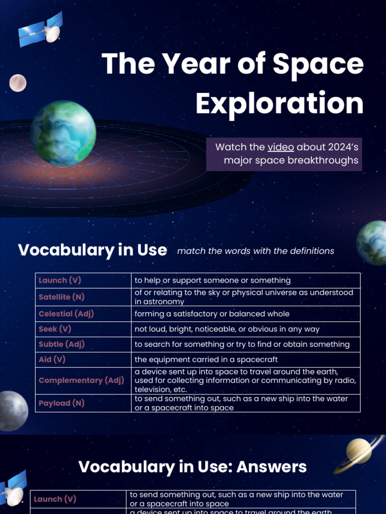 Year of Space Exploration | PDF | Spacecraft | Space Exploration
