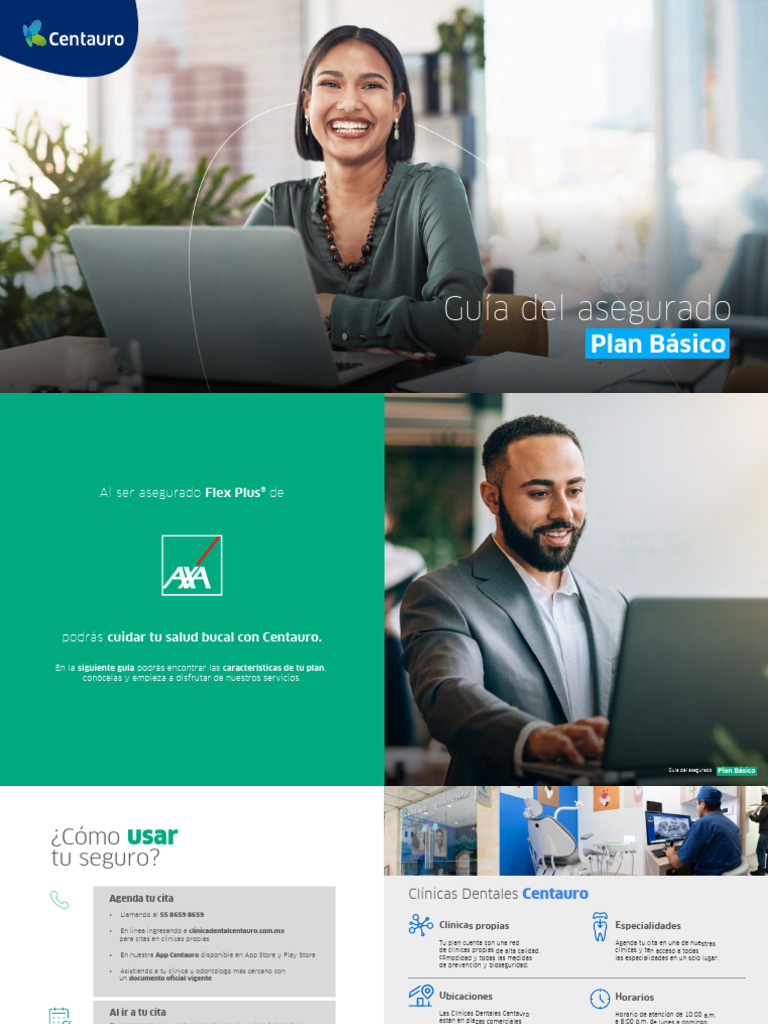 Guía Del Asegurado PlanBasico Centauro | PDF | Odontología | Ortodoncia