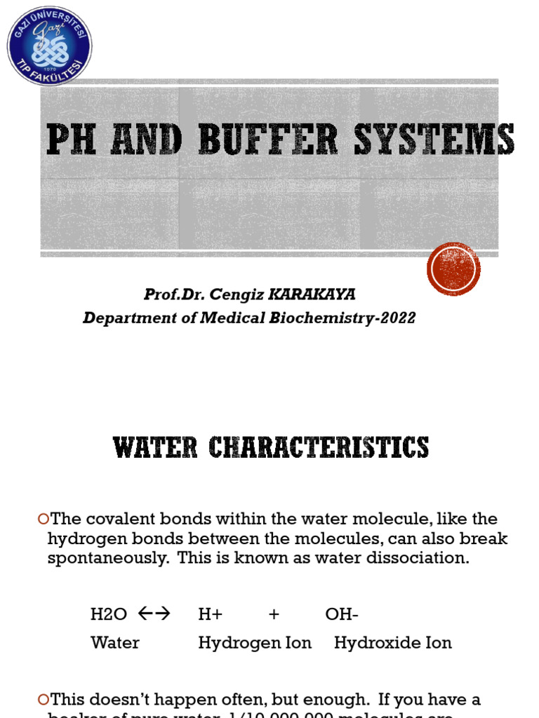 PH and Buffer CK 2022 PDF | PDF | Buffer Solution | Ph