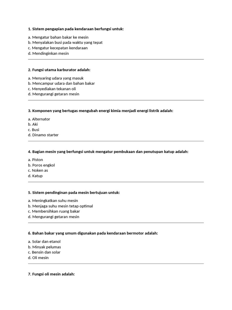 Soal Pdto 2024 | PDF