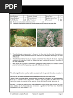 Rock-Lined Chute Design Procedures | PDF | Civil Engineering | Nature