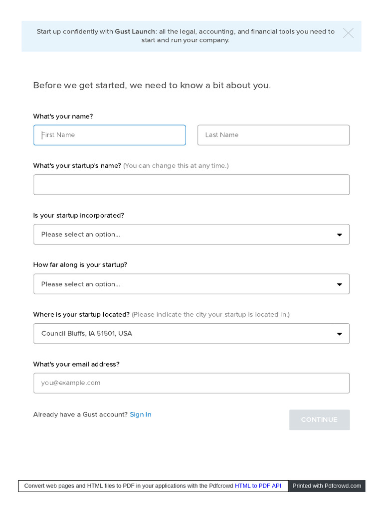 Gust Com Funding Survey Quest Current Step | PDF