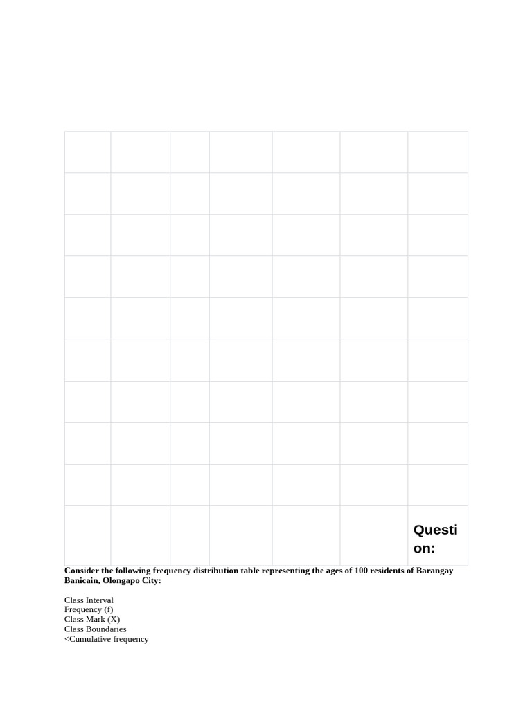 Table for Reviewer MMW | PDF