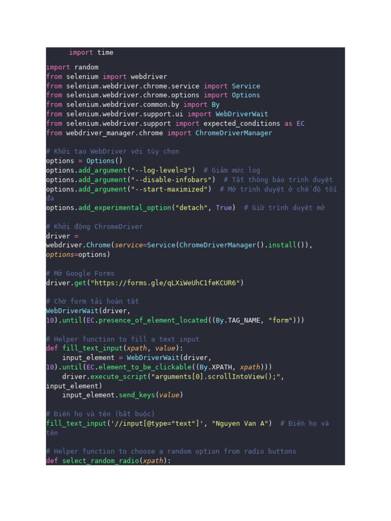 Service Options by Webdriverwait Chromedrivermanager | PDF