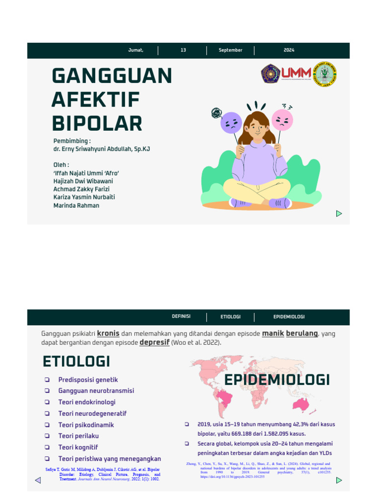 Gangguan Afektif Bipolar | PDF | Bipolar Disorder | Psychology