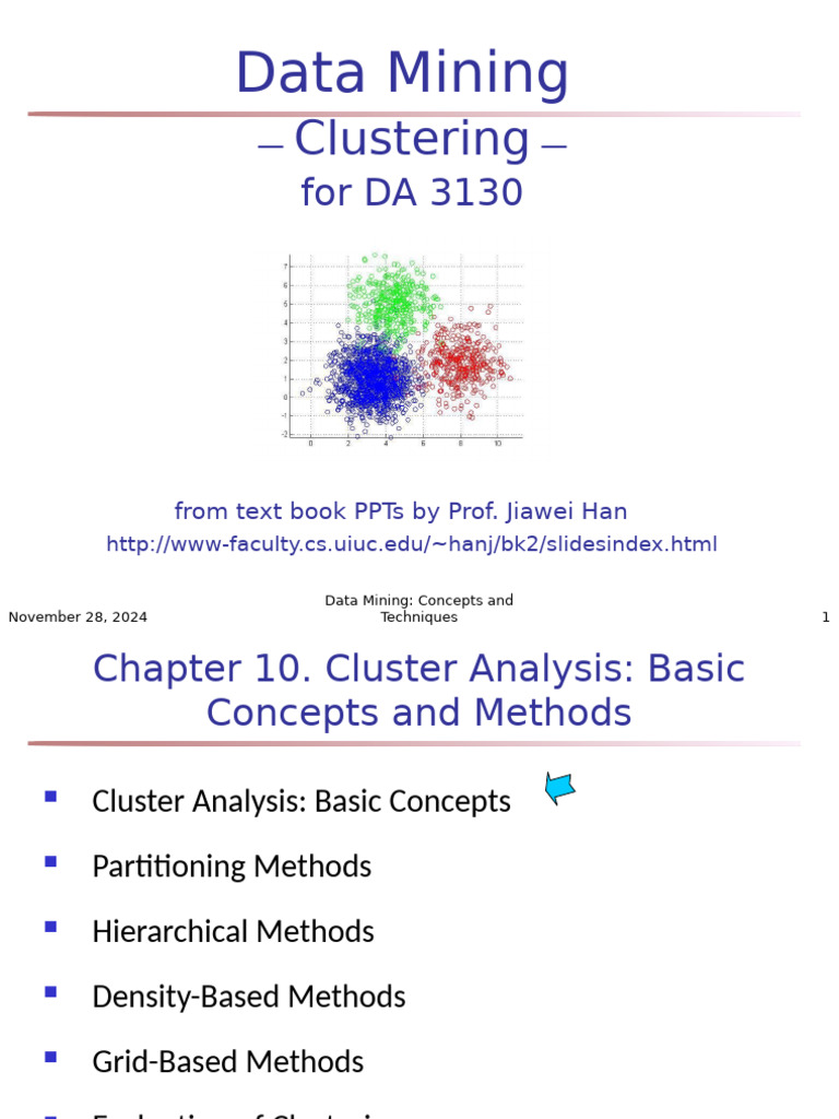 UG BSF Clustering | PDF | Cluster Analysis | Applied Mathematics