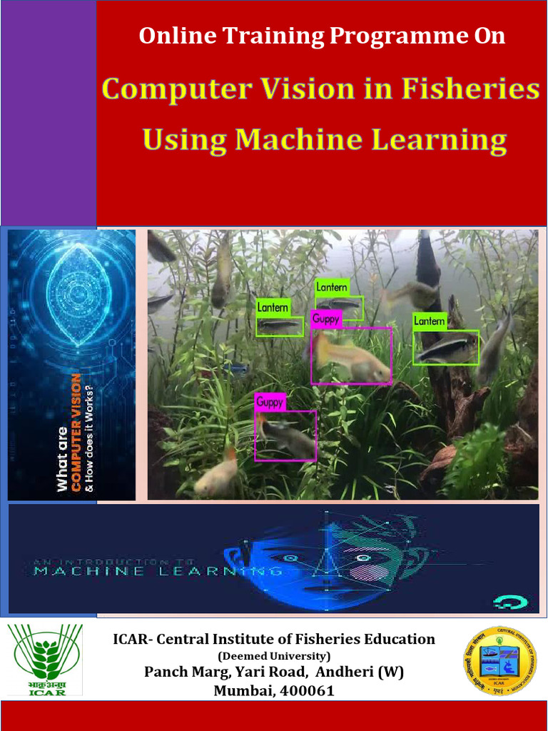 Brochure ML DL Training Revised | PDF | Machine Learning | Computer Vision