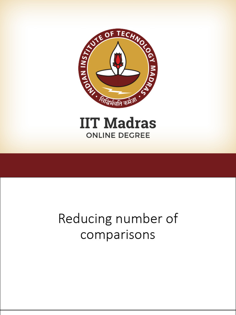 Lecture 4.3 - Importance of Binning To Reduce Number of Comparisons in ...