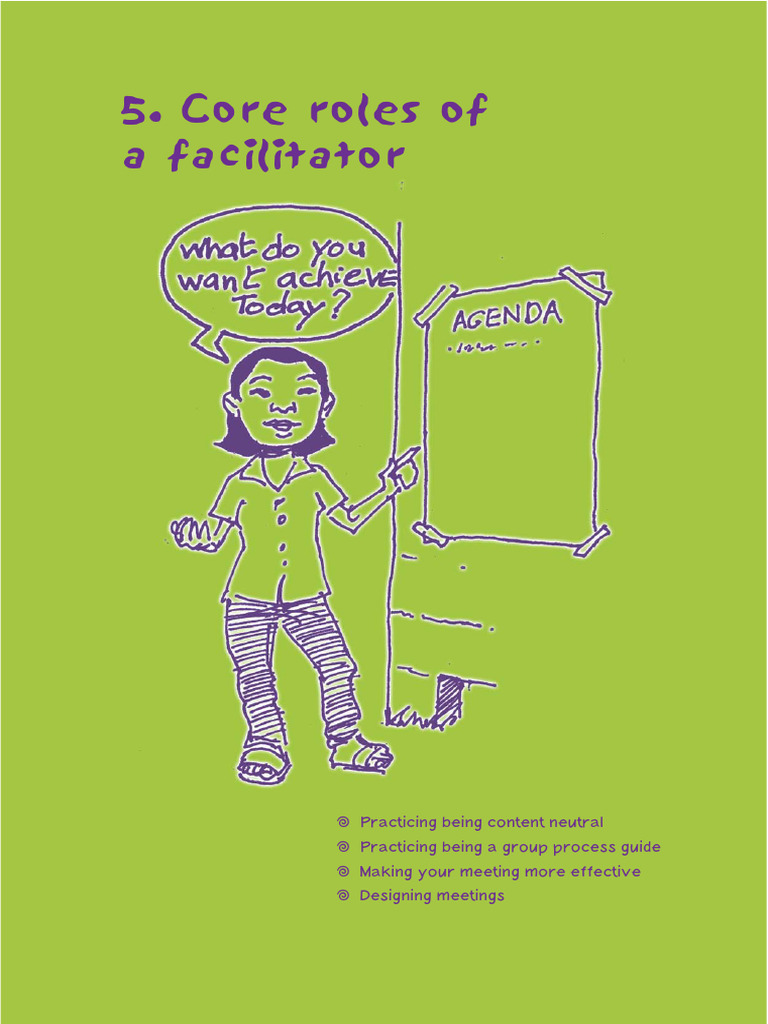 RECOFTC 2002 Core Roles of Facilitator | PDF | Communication | Facilitator