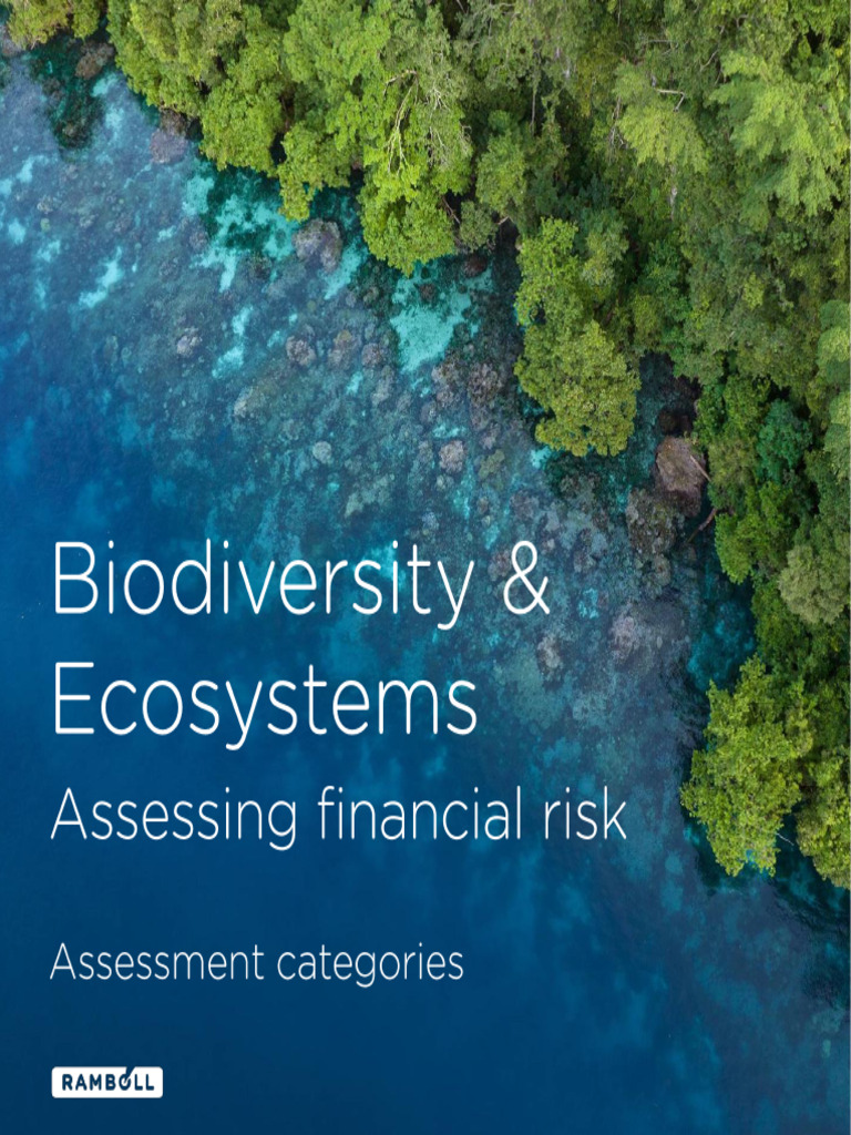 Biodiversity And Ecosystems Assessing Financial Risk Pdf