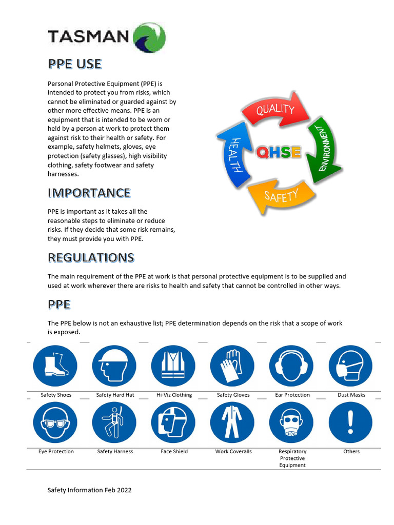 PPE Use | PDF
