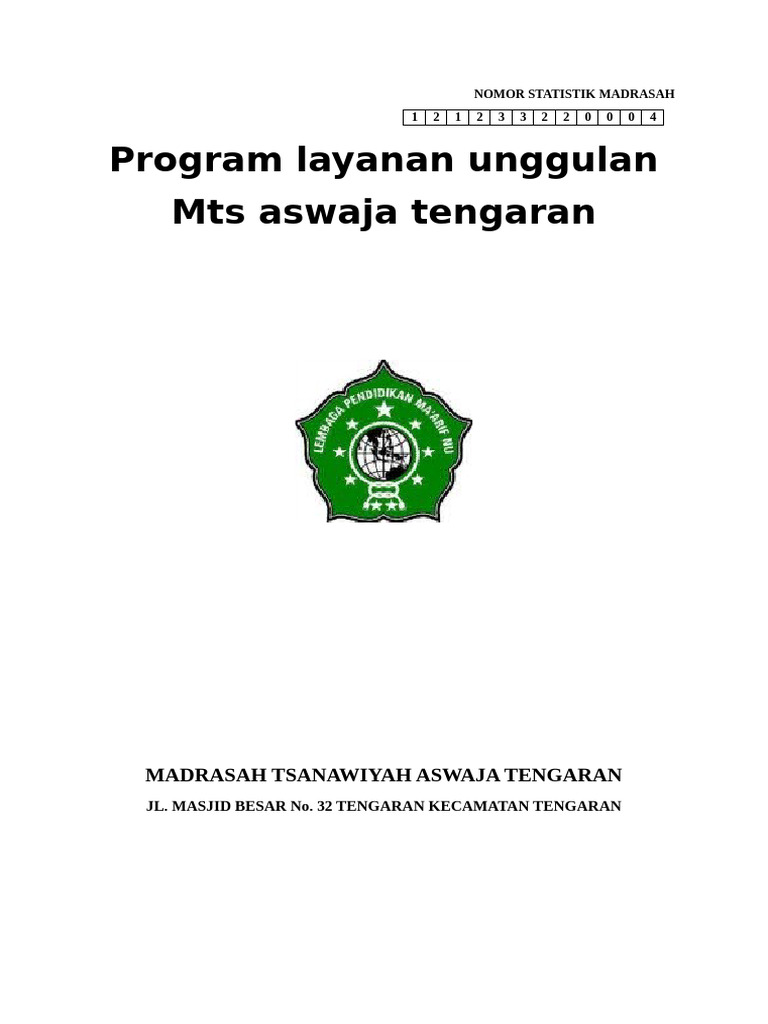 Sampul Program Layanan | PDF