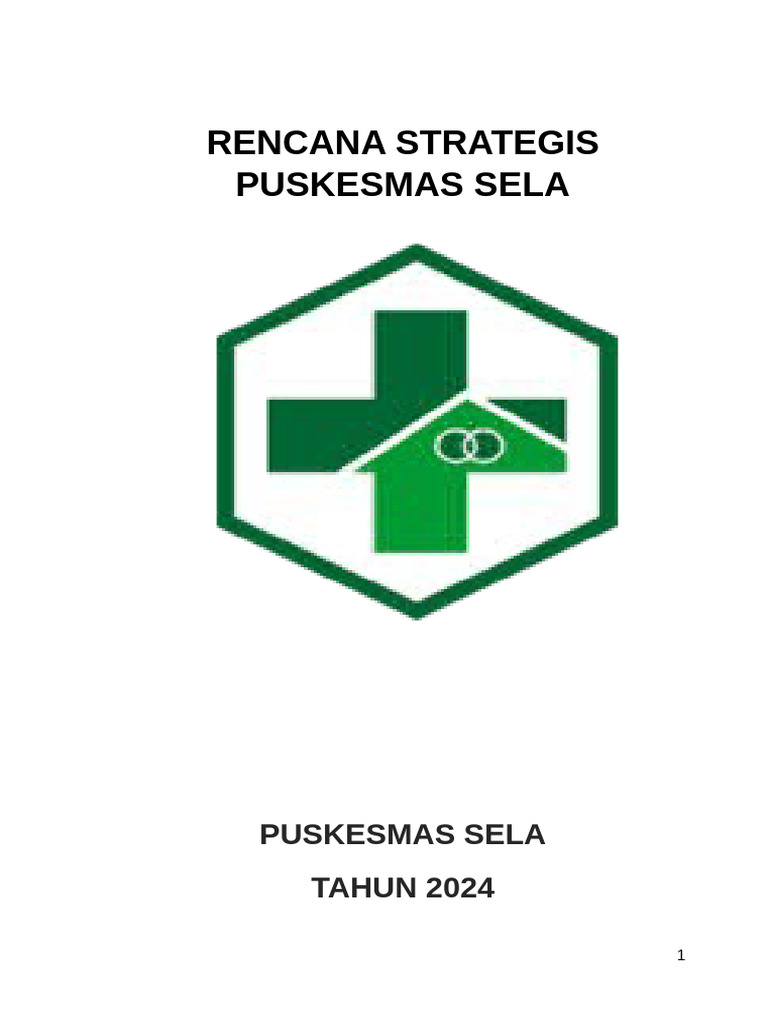 RENSTRA PUSKESMAS Sela | PDF