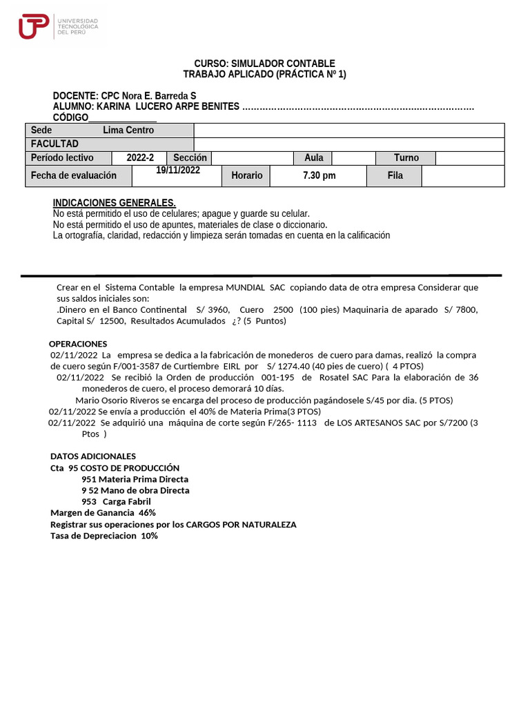 S05.s1 PRAC CALIF 01 SIMULADOR CONTABLE CGT 2022 2 B | PDF