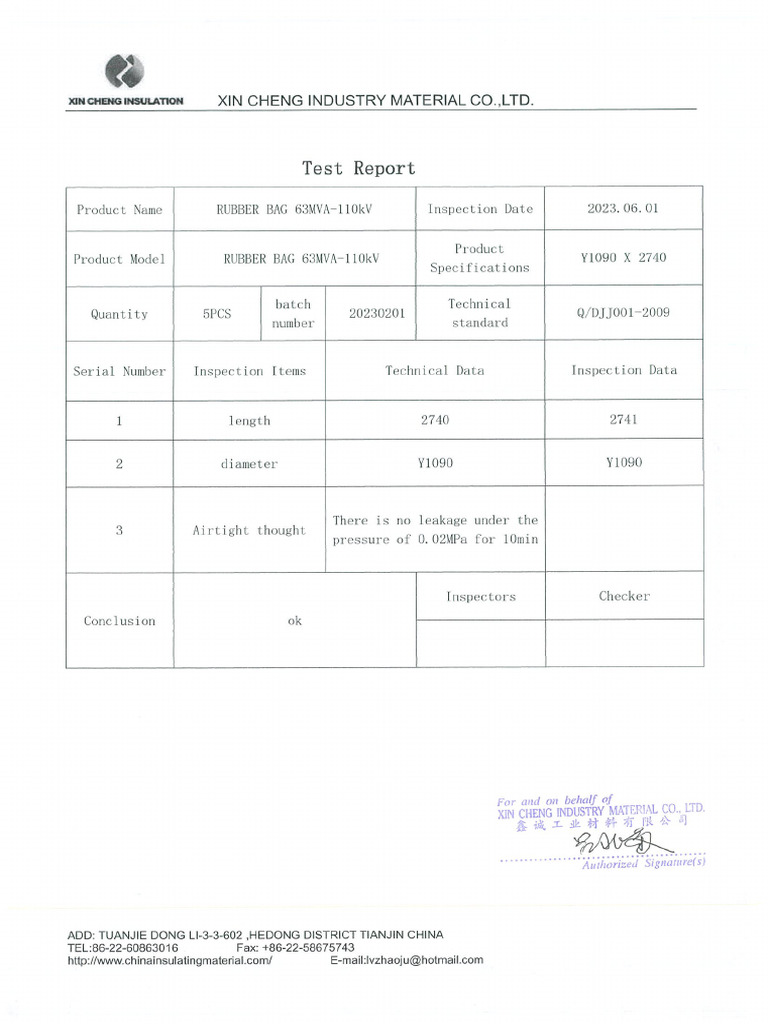 Test Report | PDF