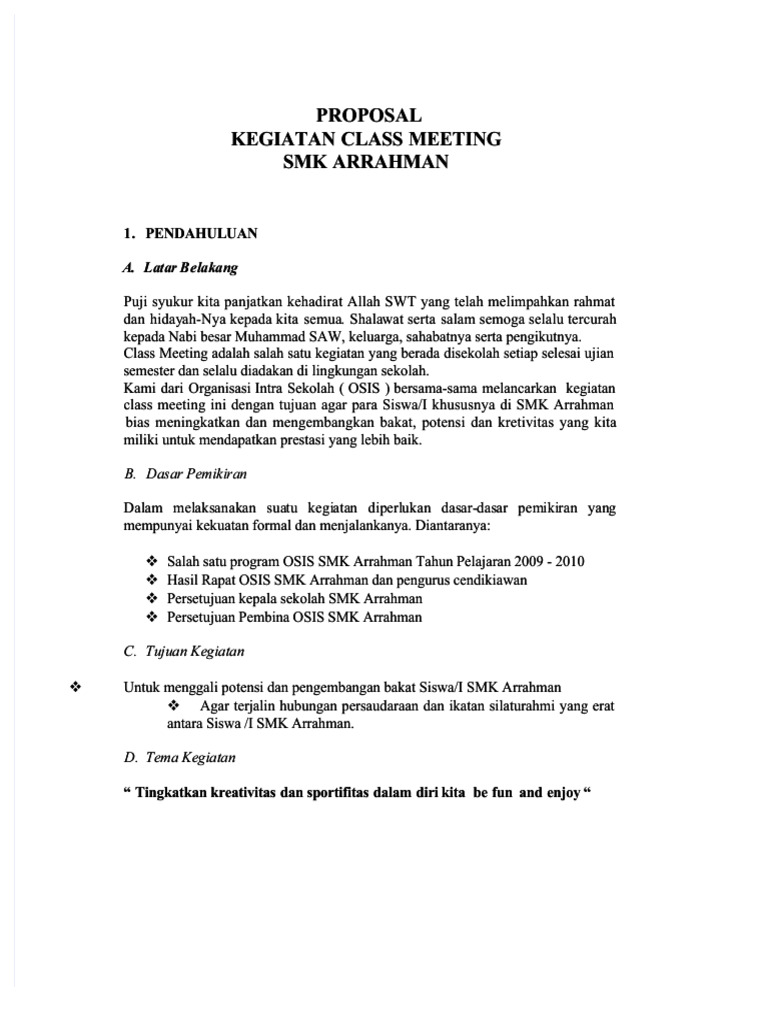 PDF Proposal Class Meeting - Compress | PDF