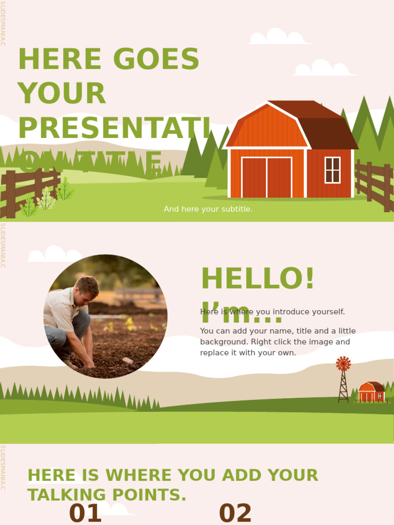 Farm Life SlidesMania | PDF