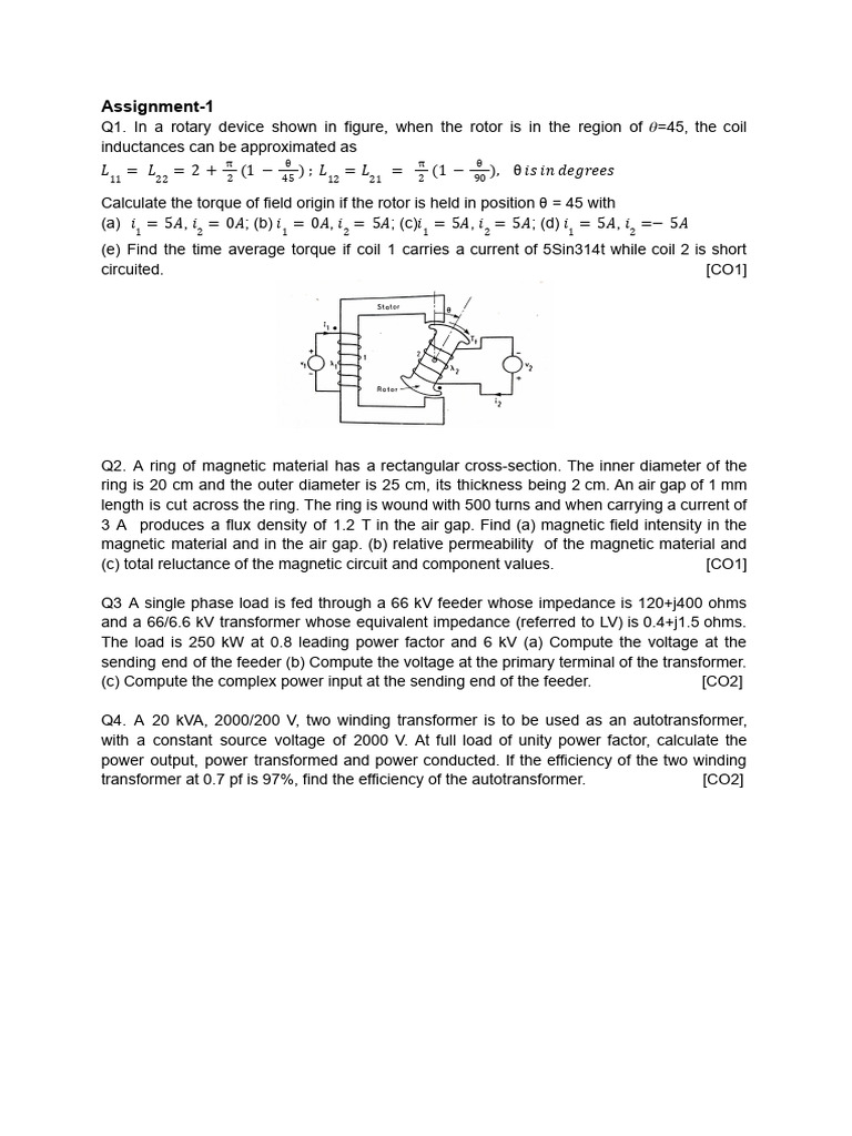 Assignment-1 3rdsem Q 24-25 | PDF