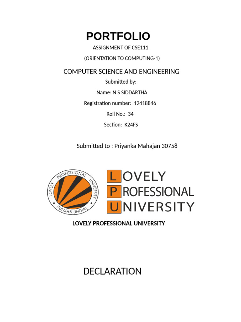 Siddarth Portfolio.. | PDF | Websites | Crowdsourcing