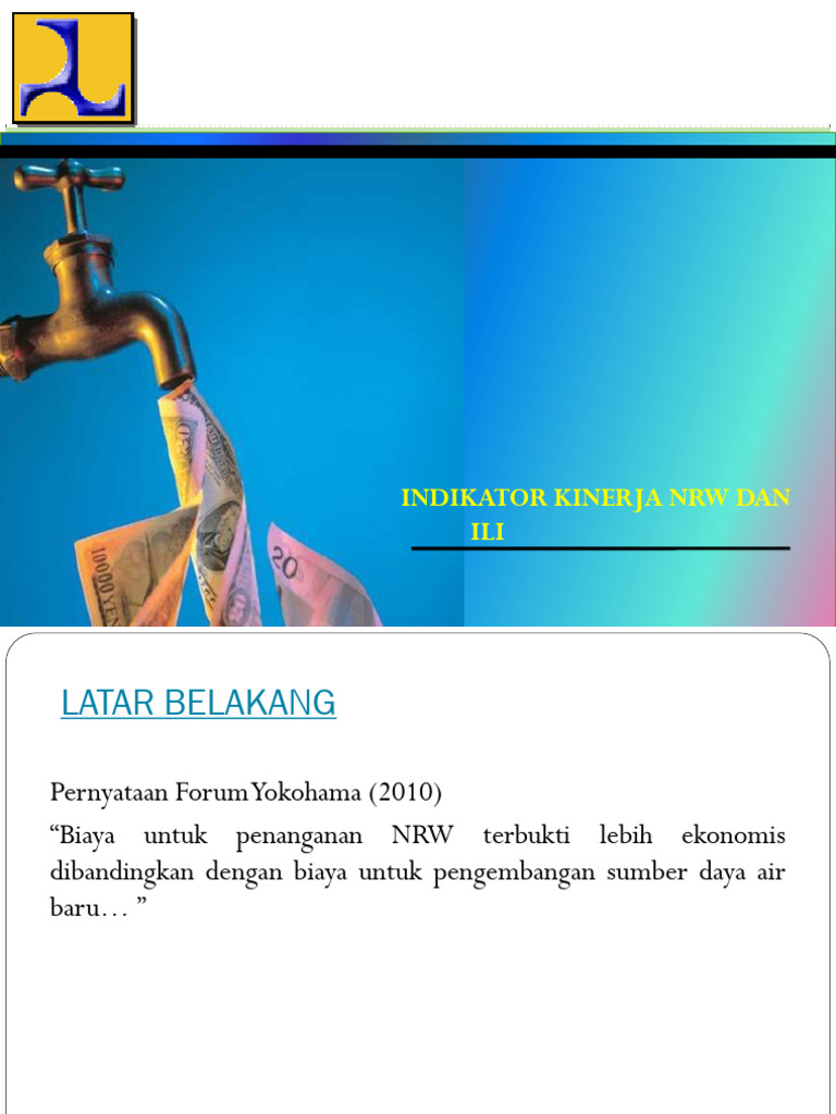Indikator Kinerja NRW dan ILI | PDF