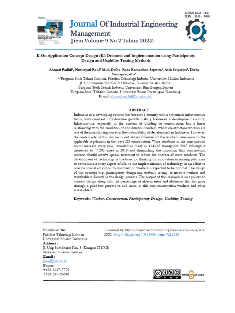 Jurnal K-On Jiem | PDF | Usability | Computing