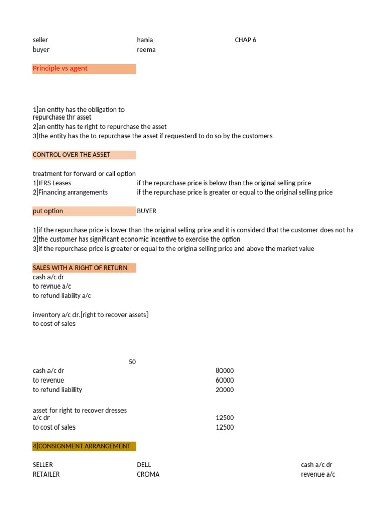 IFRS Repurchase Agreements Guide | PDF | Goodwill (Accounting ...