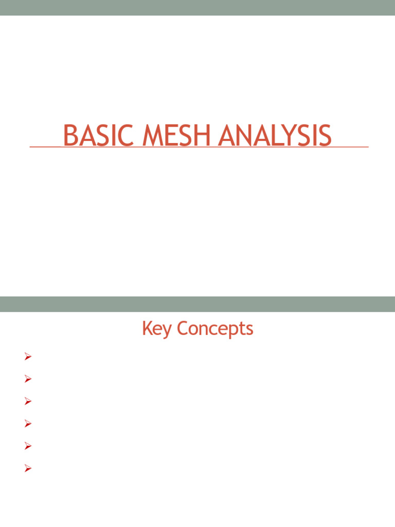 Chapter-4 MA, SM NM (Lec3-5) | PDF | Spice | Electronic Engineering