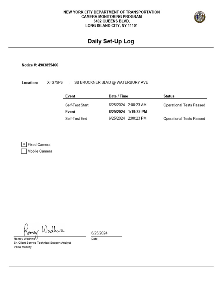 Daily Log | PDF